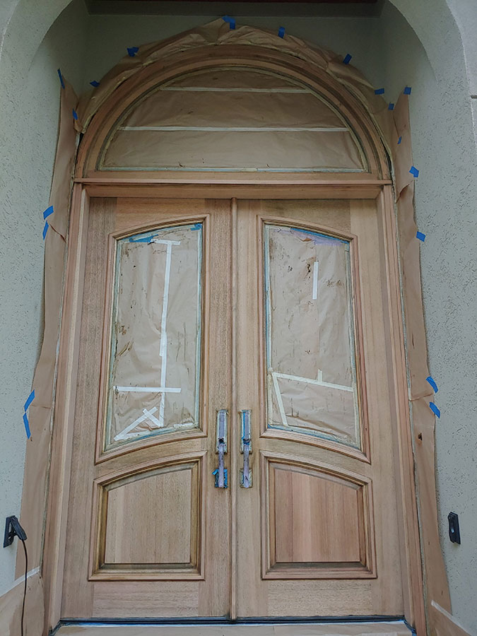 Front Door Refinishing By: Lance Daniel Aulffo